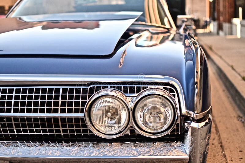 Unique Blue Car during the Downers Grove Car Show - Friday Night Lights ...