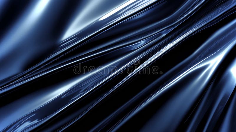 Unique Blue Texture Showcasing Smooth Ripples and Reflections for ...