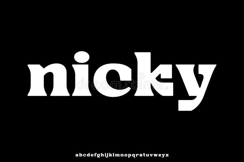 Unique Bold Decorative Serif Alphabet Display Font Vector Retro Style ... Unique Bold Decorative Serif Alphabet Display Font Vector Retro Style ...