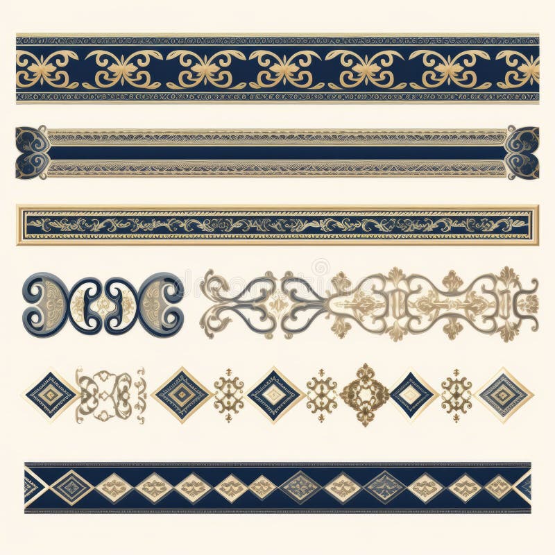 Unique Borders in All Shapes and Sizes for Your Projects Stock ...