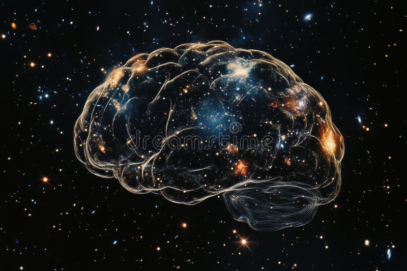 A Unique Brain Shape Emerges from a Cosmic Tapestry of Stars and ...
