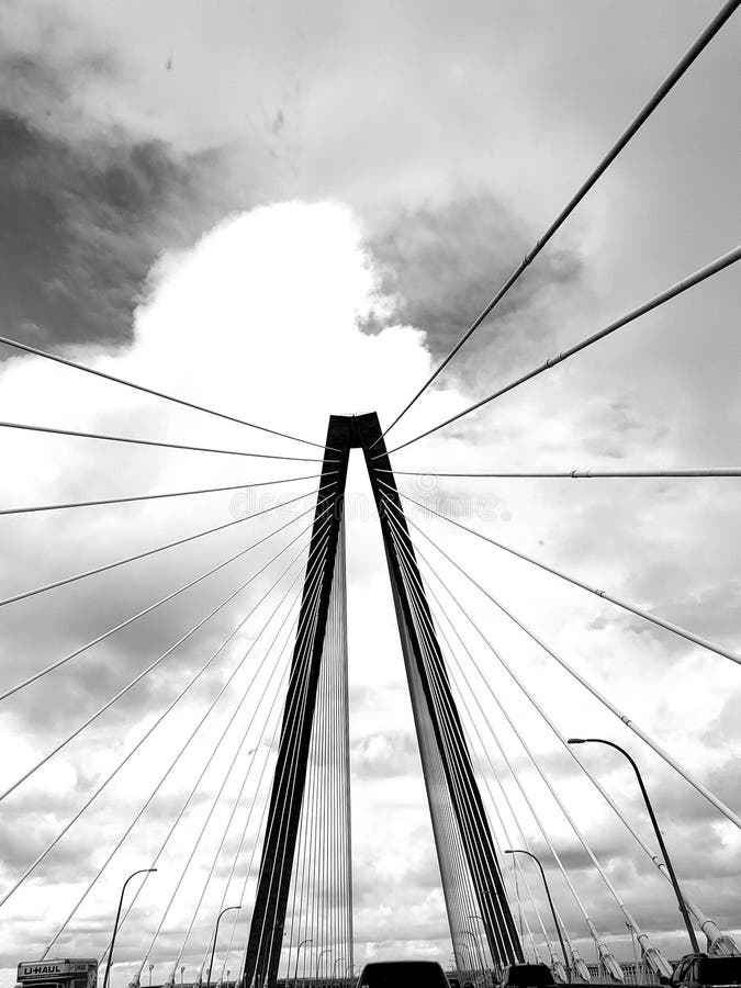 Unique bridge under view stock photo. Image of view - 160463510