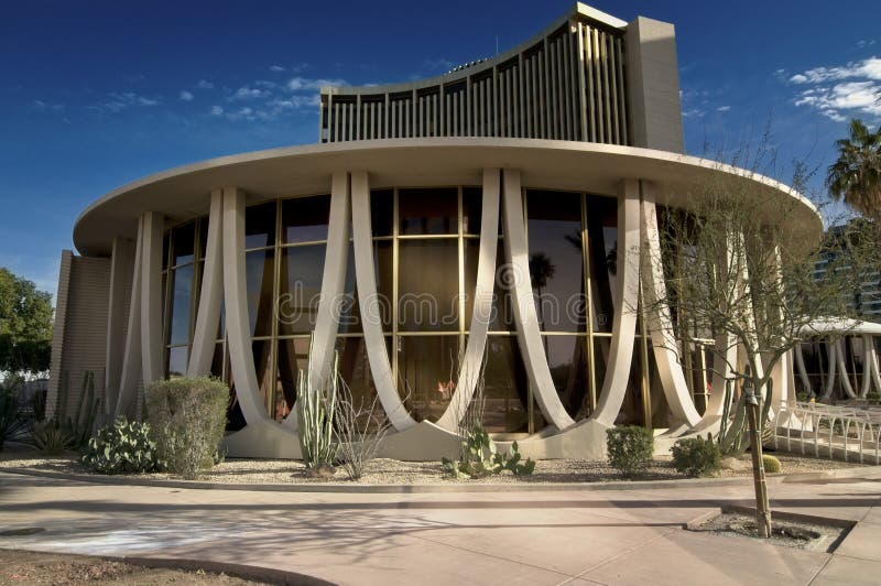 Historic Luhrs Tower Building in Phoenix, Arizona Stock Image - Image ...