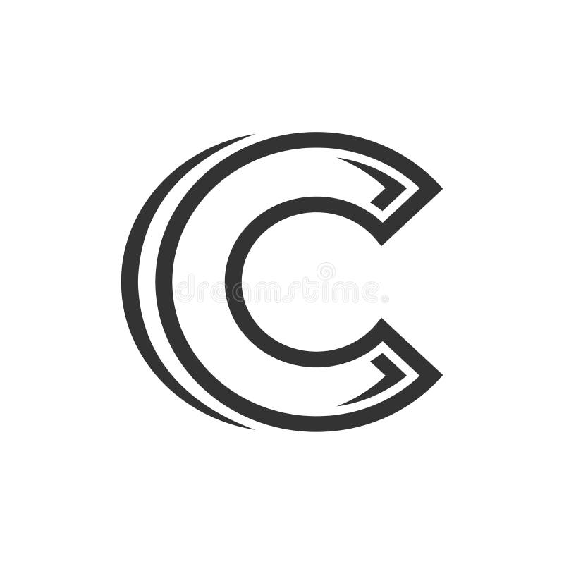 Unique C Letter Vector Logo Template Illustration Design. Vector EPS 10 ...