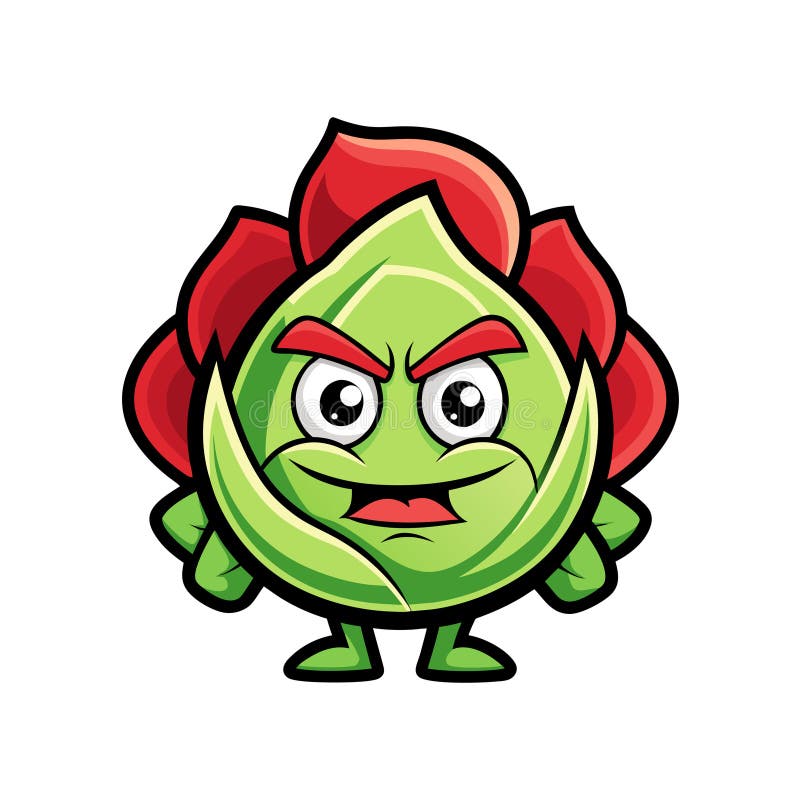 Unique Cabbage Art for Creative Projects Stock Illustration ...