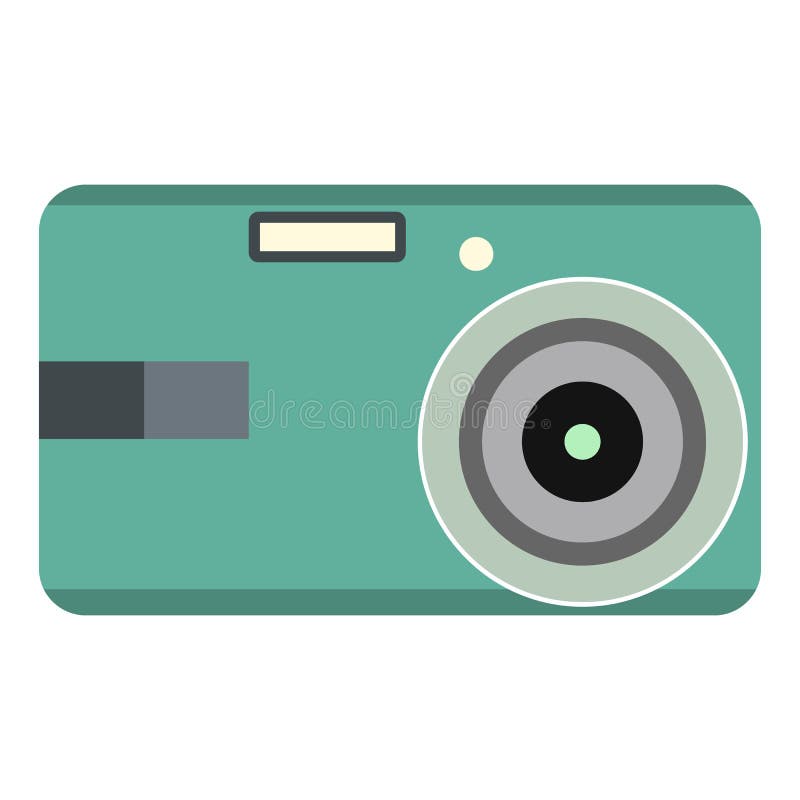 Unique camera flat icon stock vector. Illustration of printer - 79867055