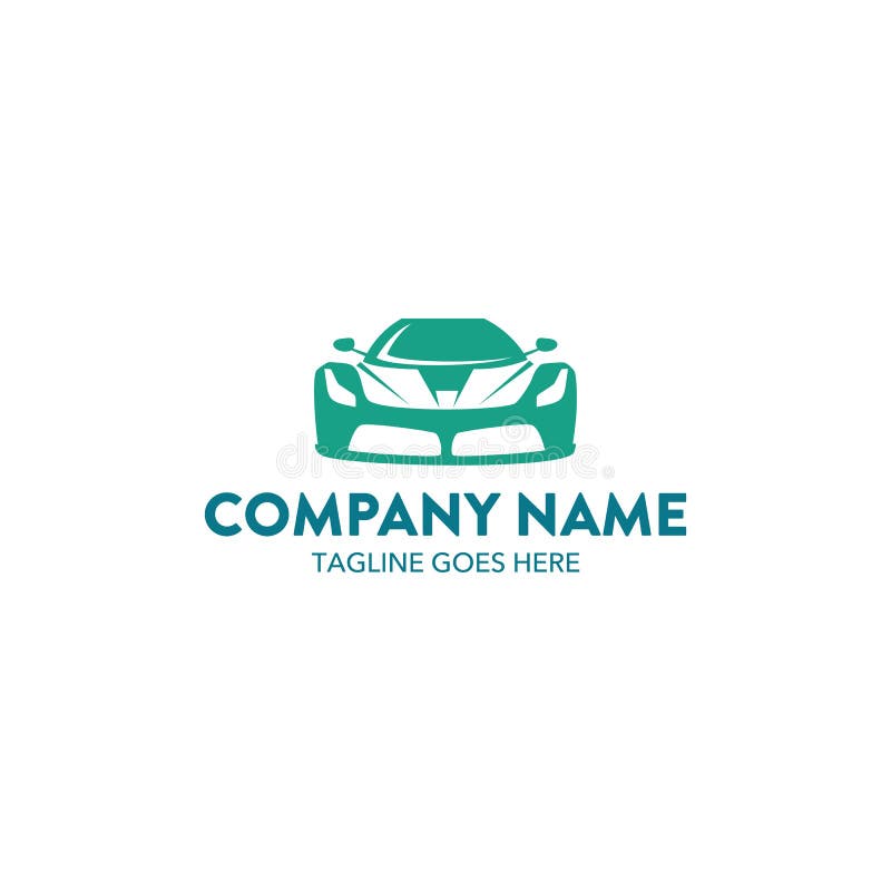 Unique Car Logo Template. Vector Stock Vector - Illustration of ...