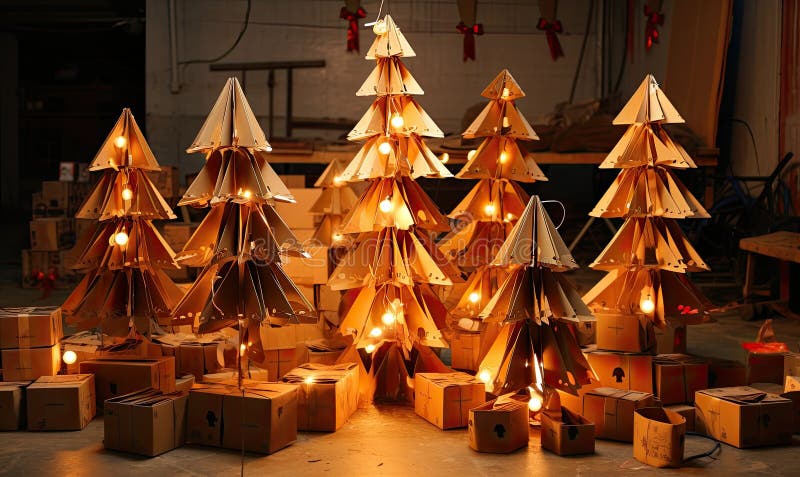 A Unique Christmas Tree Made from Vintage Sheet Music Stock ...