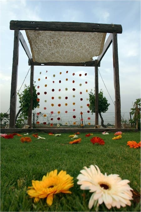 Unique Chuppa stock photo. Image of chuppah, tradition - 1436596