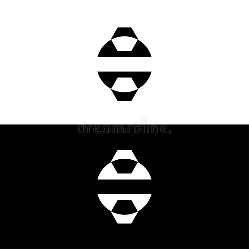 Unique circle design logo stock vector. Illustration of idea - 123848202