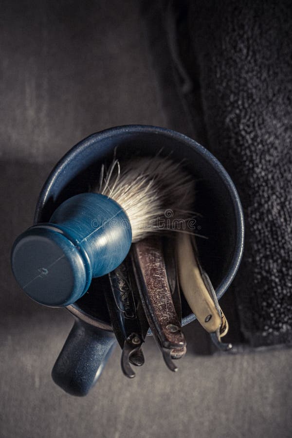 Shaving Tools , Foam, Shaver. Safety Razor . Stock Image - Image of ...