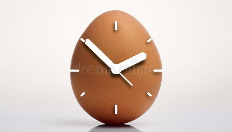 Unique Clock Design in an Egg Shape Offers a Creative Twist on ...