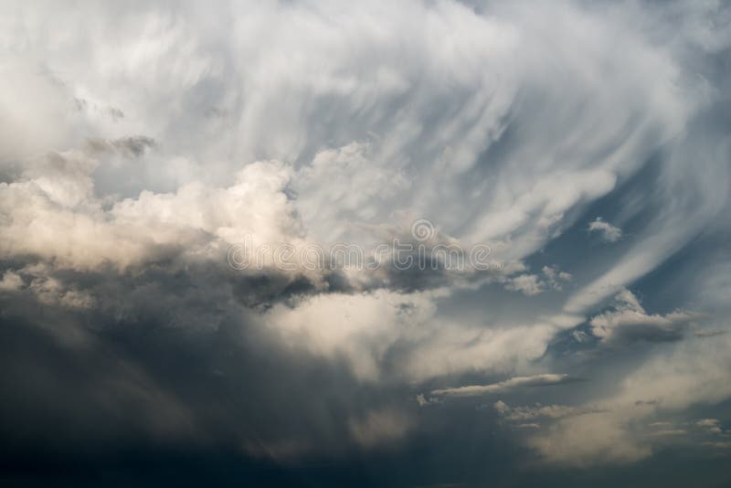Unique Cloud formation stock image. Image of cloudy, cumulus - 25356413