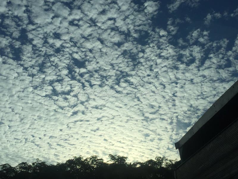 Unique Clouds on sky stock photo. Image of lamppost - 144383020