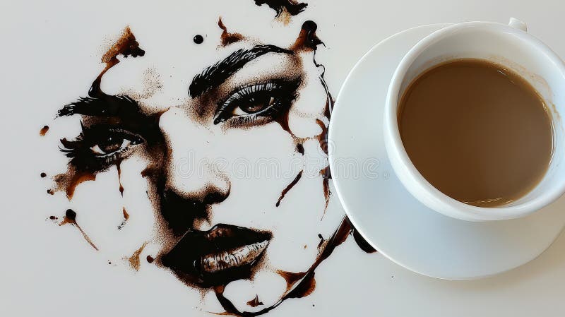 Unique Coffee Art Stunning Portraits and Creative Visuals in a Relaxed ...