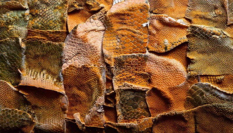 Unique Collection of Exotic Leather Textures Showcased on a Vibrant ...