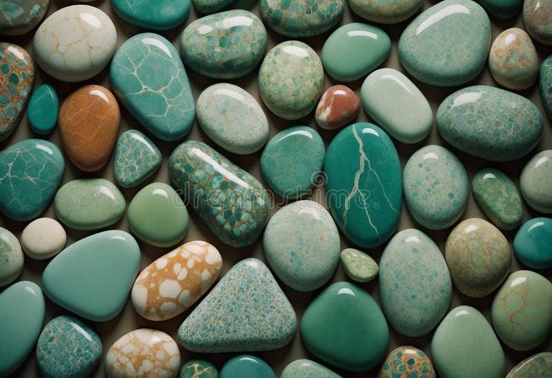 Unique and Colorful Abstract Stones Pattern Background Stock ...