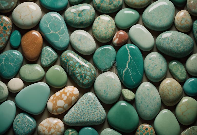 Unique and Colorful Abstract Stones Pattern Background Stock ...