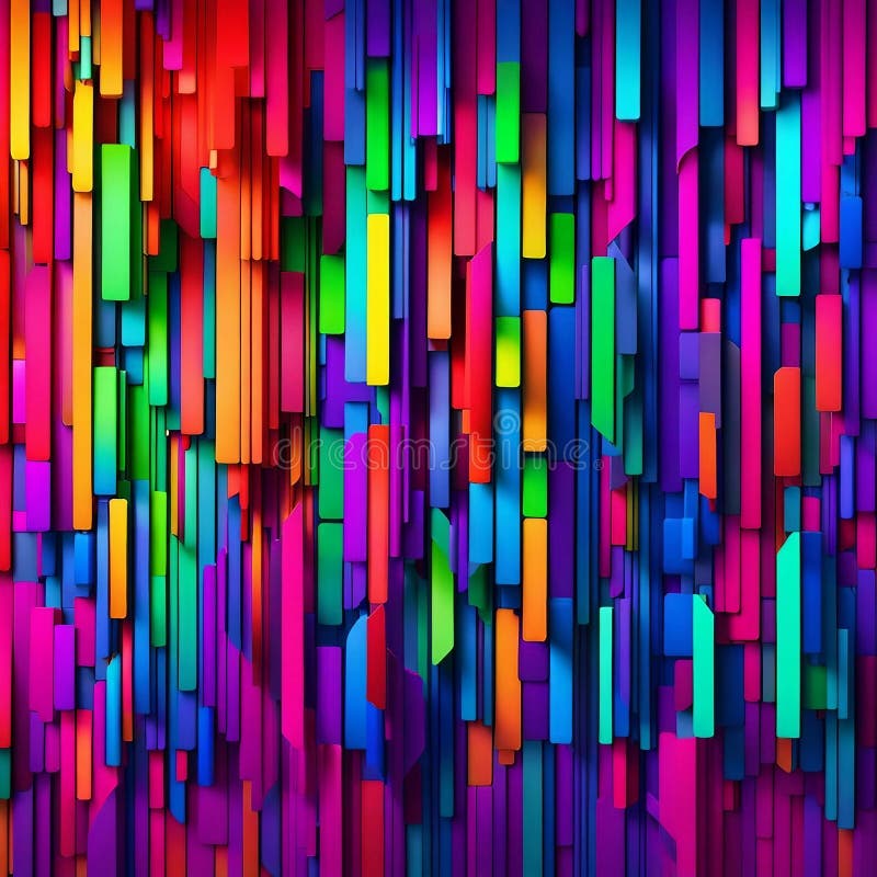 Colorful Gradation Texture Wave Abstract Background Stock Illustration ...