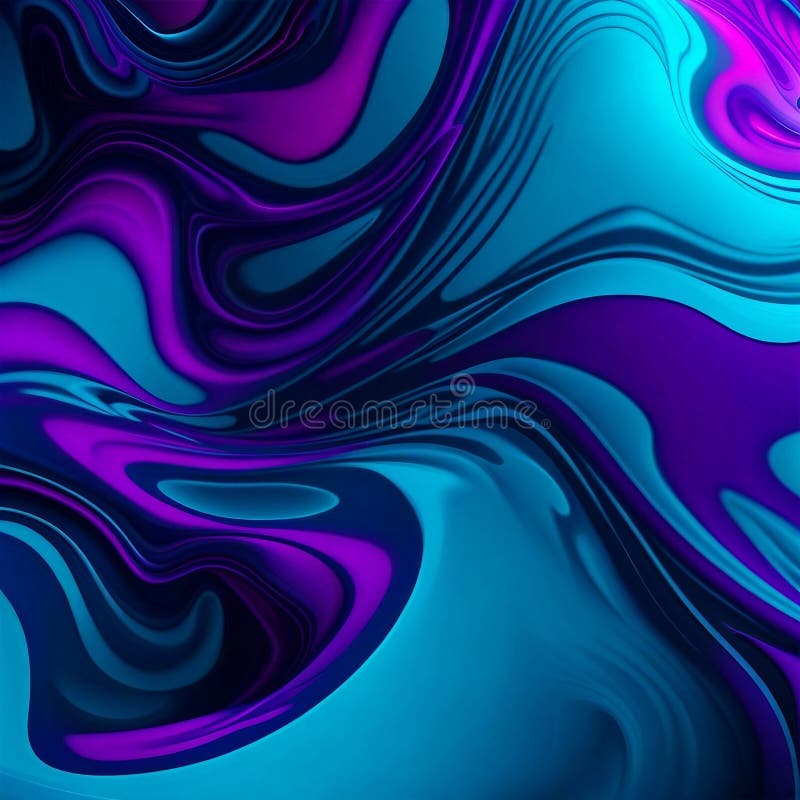 Colorful Gradation Texture Wave Abstract Background Stock Illustration ...