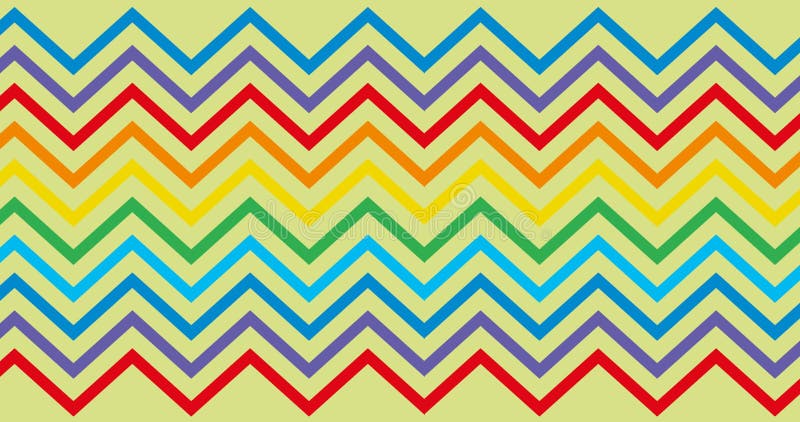 Colorful Lines Zig Zag Background Animation Stock Footage - Video of ...