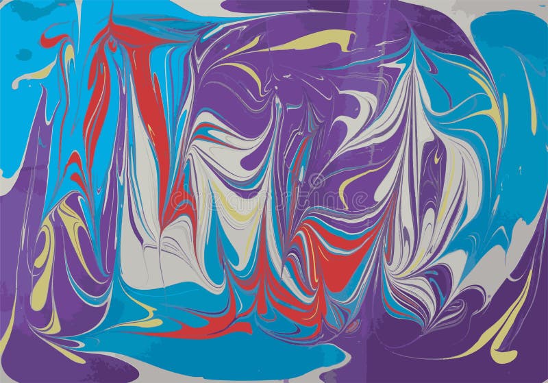 Marbling Abstract, Ebru Pattern, Colorful Background, Stock ...