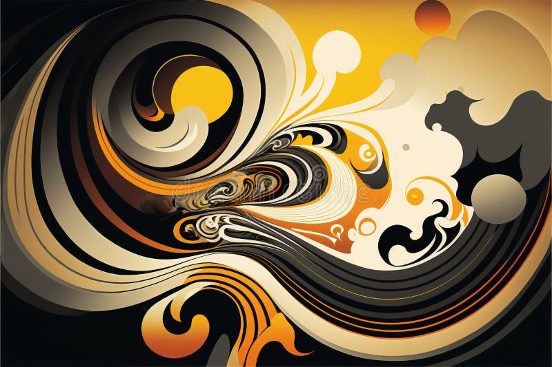 Authenticity Abstract Art (generative AI) Stock Illustration ...