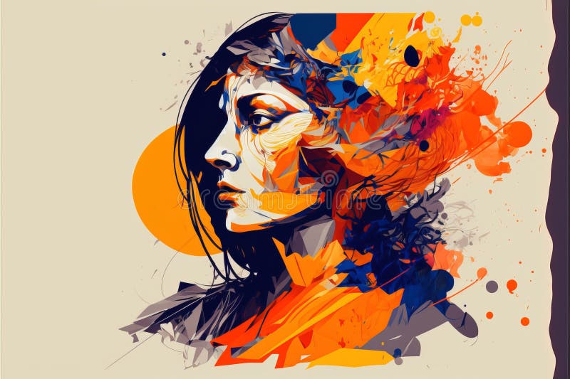 Honesty Abstract Art (generative AI) Stock Illustration - Illustration ...