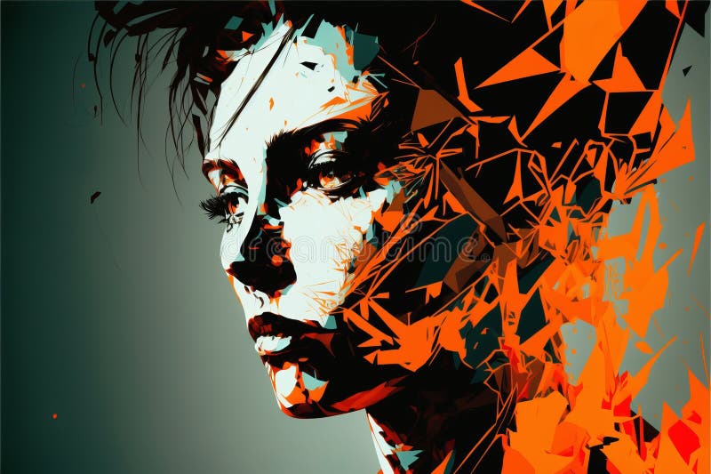 Honesty Abstract Art (generative AI) Stock Illustration - Illustration ...