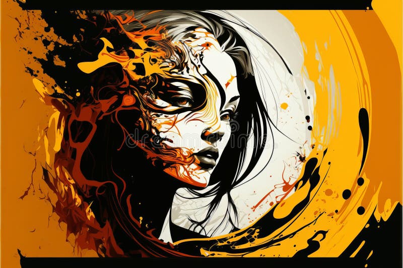 Integrity Abstract Art (generative AI) Stock Illustration ...