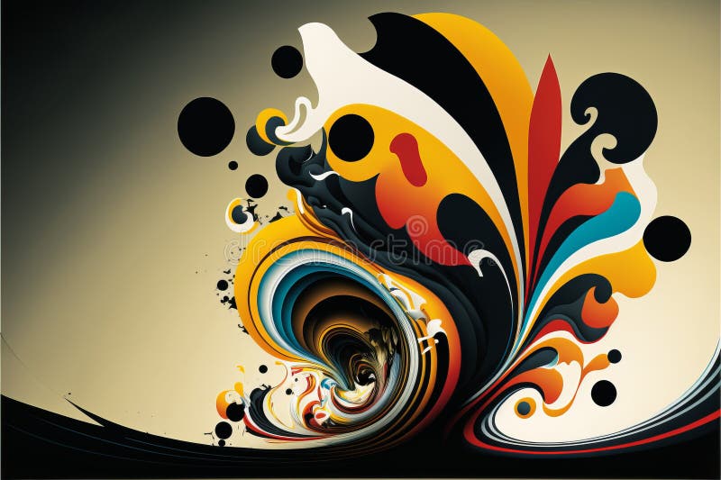 Respect Abstract Art (generative AI) Stock Illustration - Illustration ...