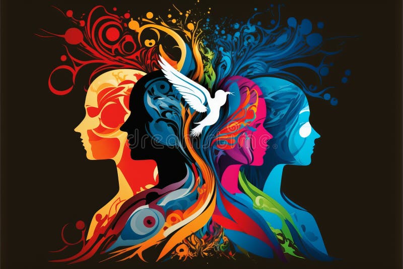 Abstract Cohesion Powerful Stock Illustrations – 36 Abstract Cohesion ...