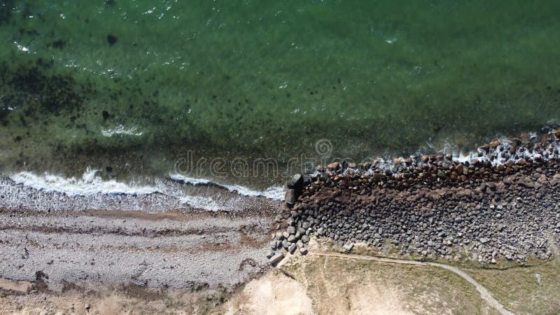 An Unforgettable View of the Seaside Stock Photo - Image of green ...