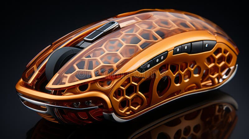 Unique Computer Mouse with Futuristic Glamour and Smooth Functionality ...
