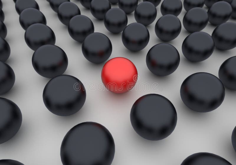 Unique concept stock vector. Illustration of funny, orange - 13455917