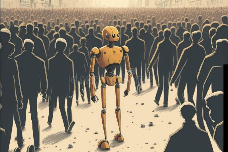 A Unique Concept of a Robot Walking among People, Taking a Different ...