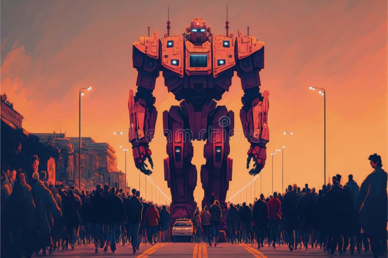 A Unique Concept of a Robot Walking among People, Taking a Different ...