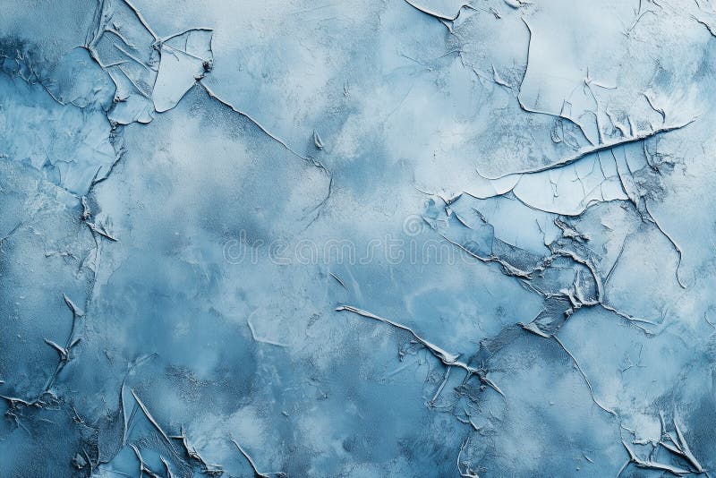 Unique Cool Blue Plaster Texture with Varied Patterns and Tones ...