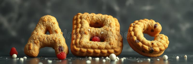 Unique and Creative Alphabet Cookies Designed for a Fun Baking ...