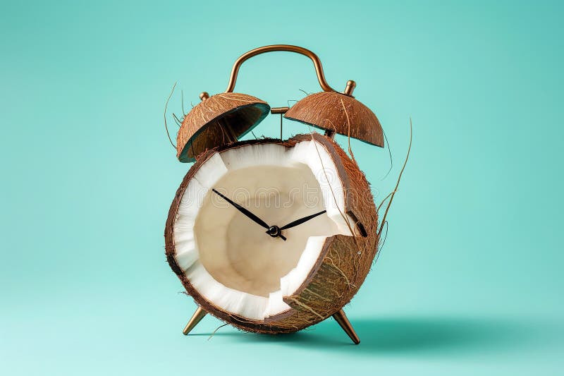 A Unique and Creative Composition of an Alarm Clock Crafted from a ...