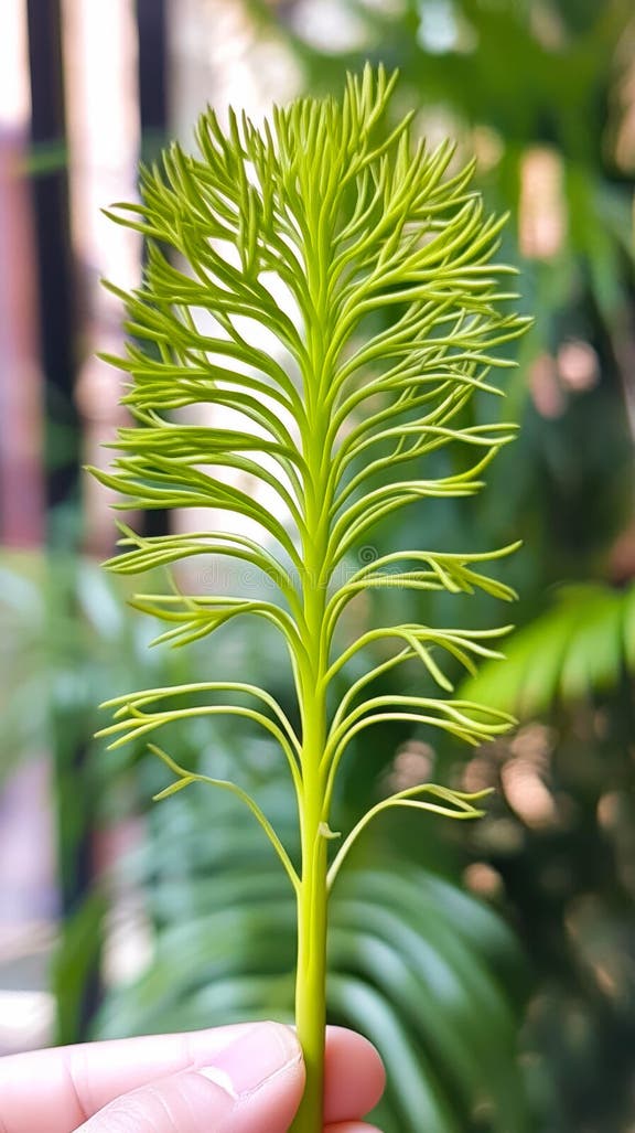 Unique Crown Structure Showcasing Intricate Leaf Patterns Stock ...