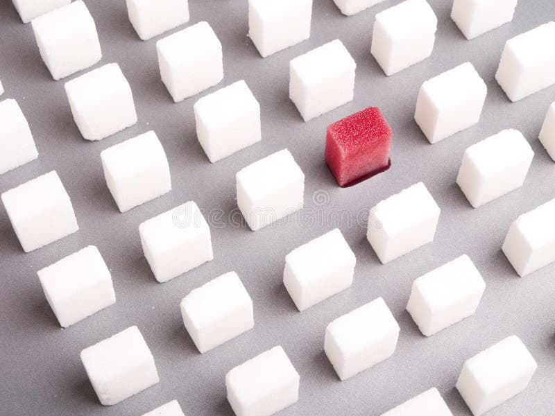 Unique Cube Surrounded In Brig Picture. Image: 3318383