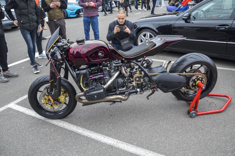 Custom Built 1932 Green Ford Tudor Editorial Stock Image - Image of ...