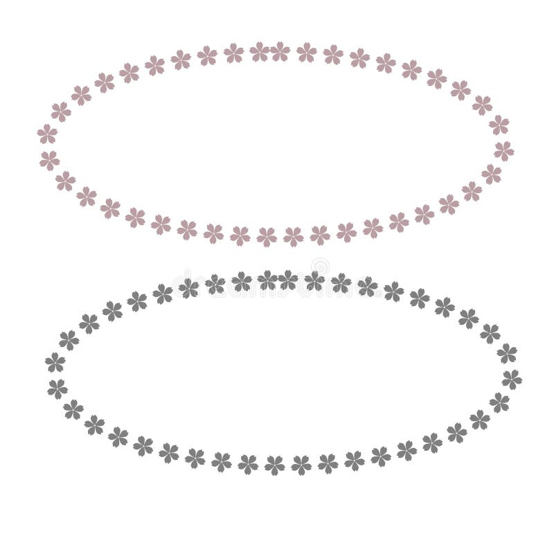 Unique and Cute Text Border Stock Illustration - Illustration of design ...