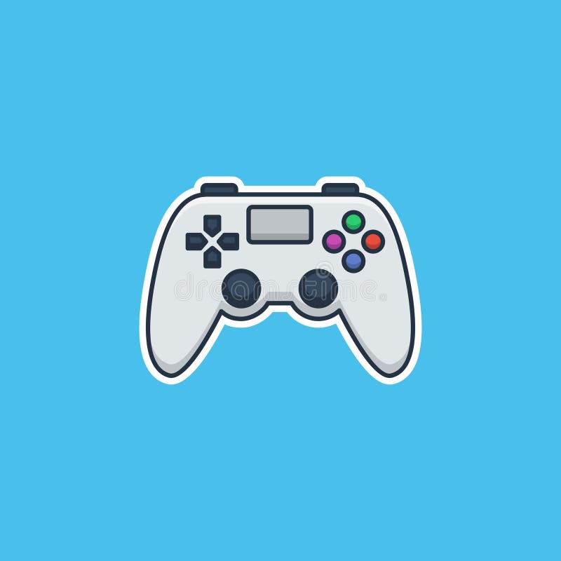 Unique Cute Vector Game Controller Stock Vector - Illustration of ...