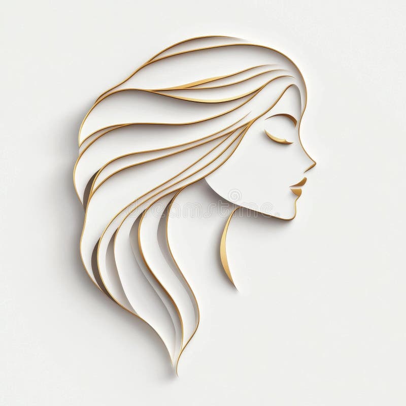 Unique 3D Logo for a Femaleoriented Restaurant Brand, Featuring a Crisp ...