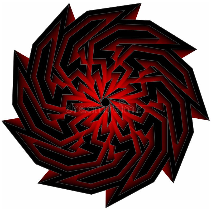 Unique Dark Sun Wave 3d Logo Vector Stock Vector - Illustration of gear ...