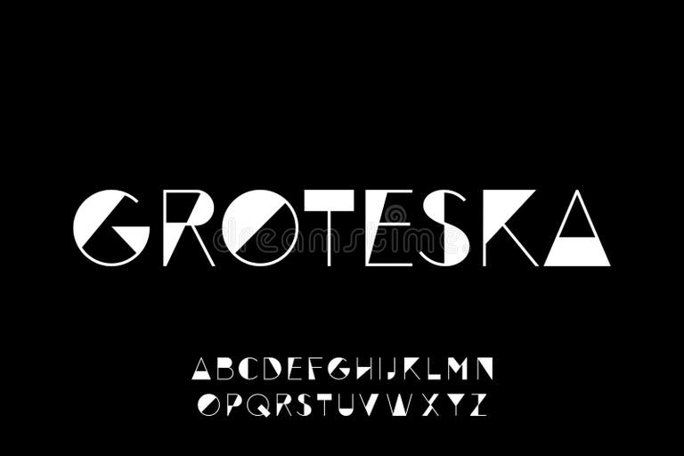 Grotesque Display Stock Illustrations – 229 Grotesque Display Stock ...