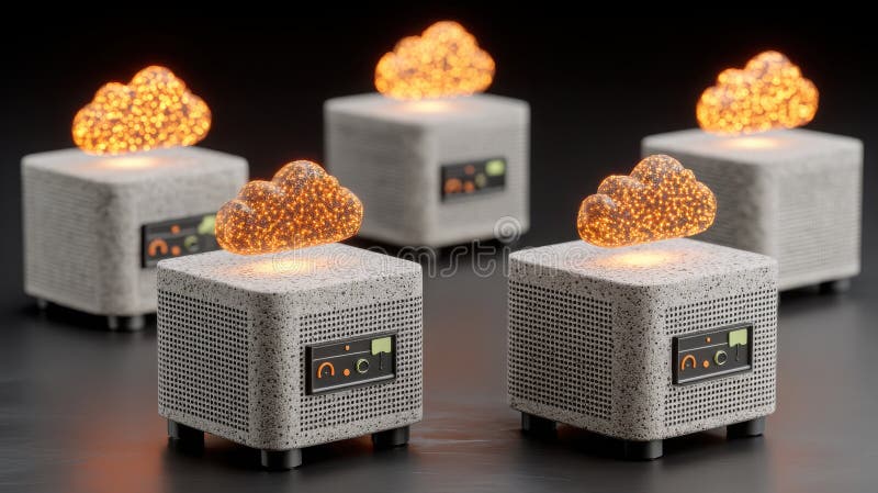 Unique Decorative Speaker Designs with Cloud Shape and Illuminated ...