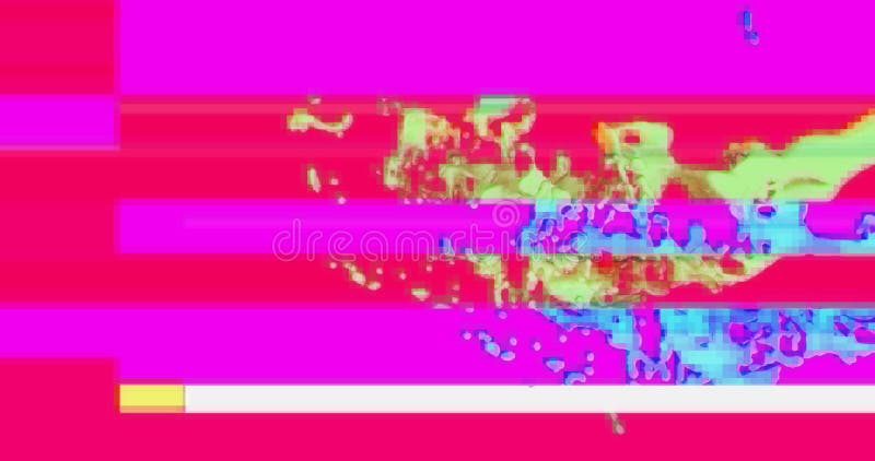 Glitch Error Video, Pixel Noise Damage Backgrounds Motion Graphics ...